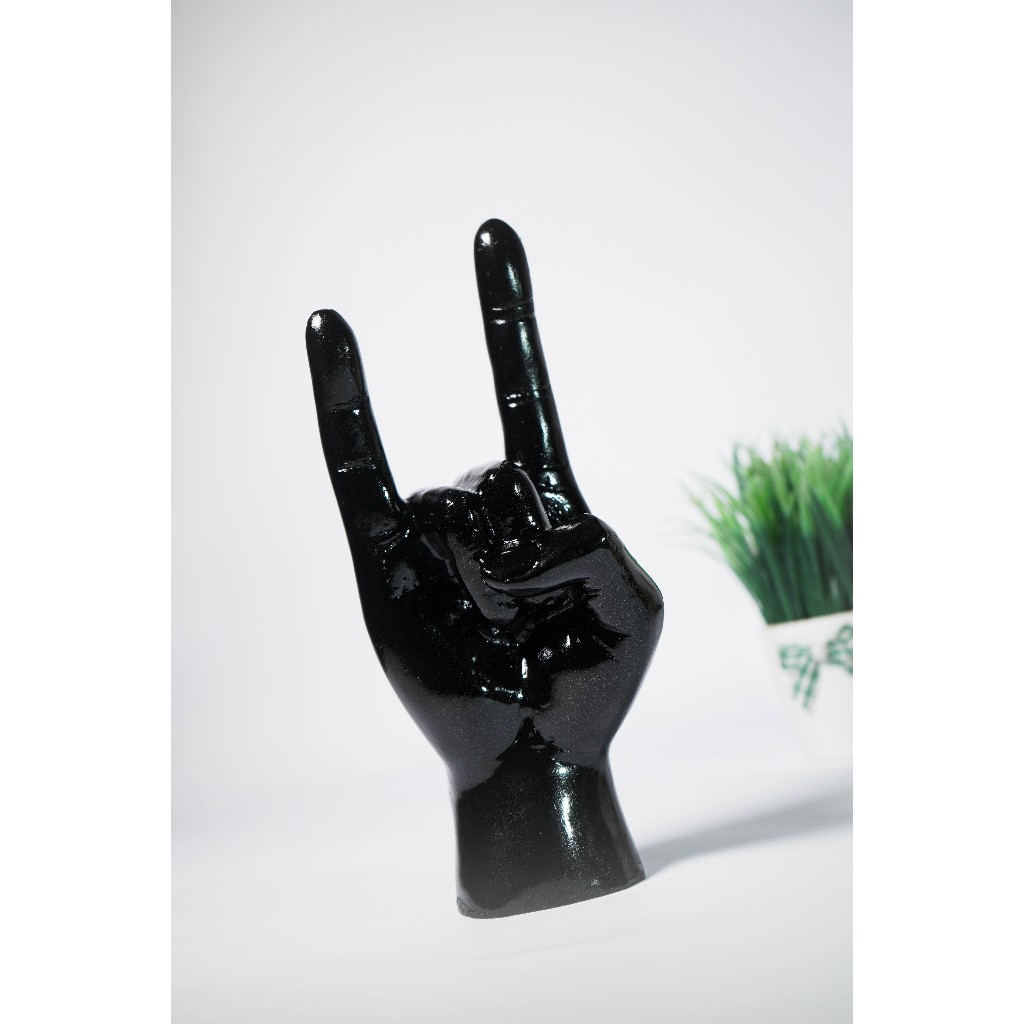 Jual PATUNG HIASAN TANGAN METAL HOME DECOR | Shopee Indonesia