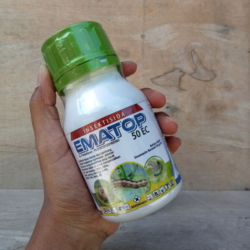 Jual Obat ulat Tanaman Insektisida Ematop 50 EC 250 ML Pembasmi Ulat ...