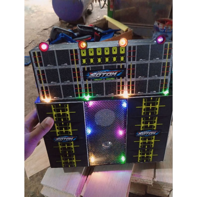 Jual sound system miniatur bluetooth fullset siap bunyi | Shopee Indonesia