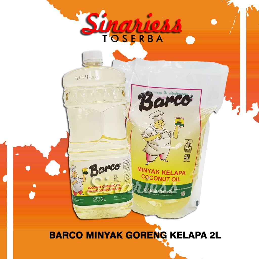 Jual Barco Minyak Goreng Kelapa 2L | Refill Pouch | Botol | 2liter ...