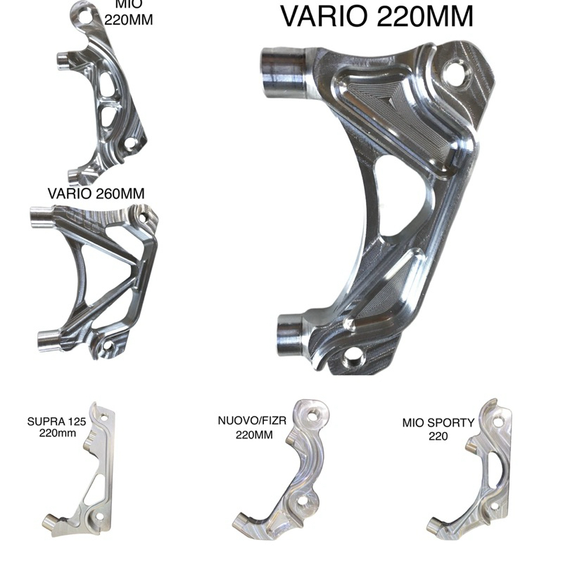 Jual Breket Bracket Kaliper 8.1 Mio Vario Beat Scoopy Nuovo F1ZR Supra ...