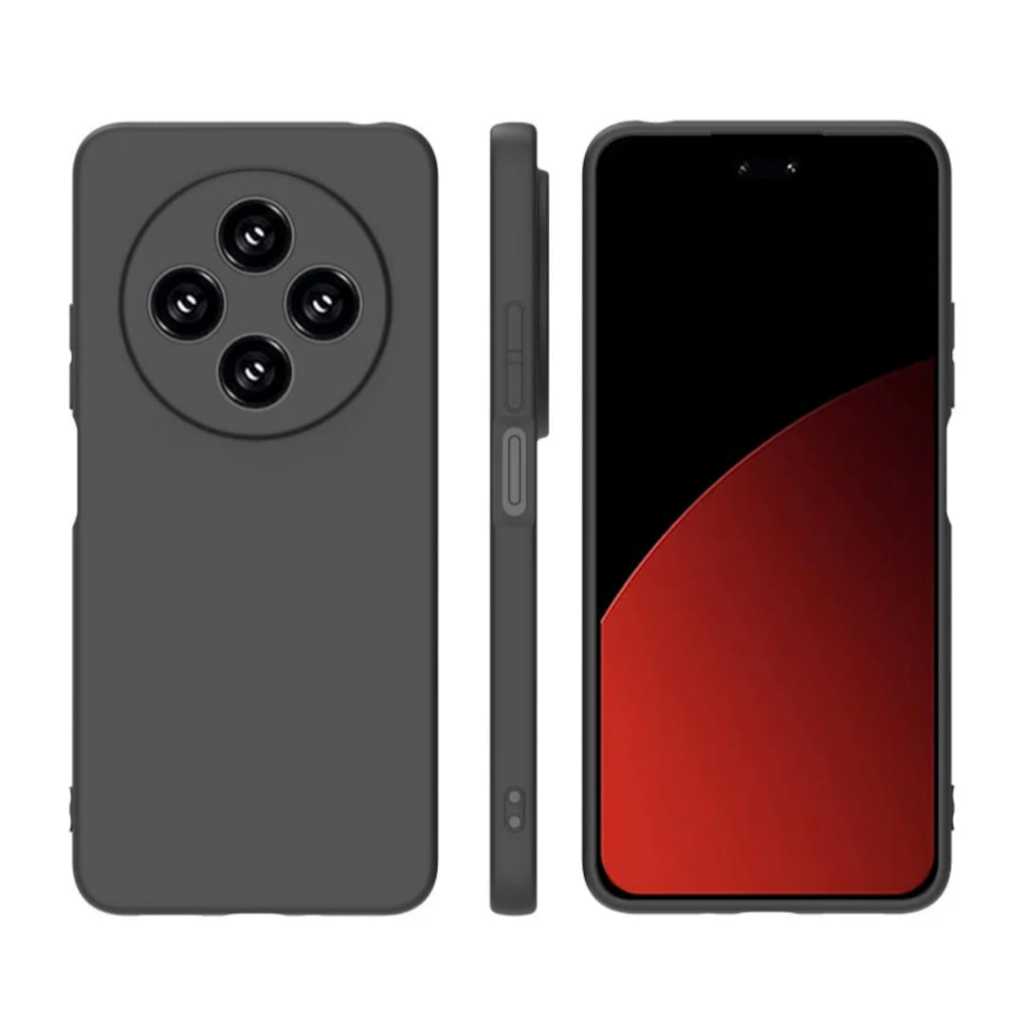 Jual CASE XIAOMI REDMI 14C PREMIUM CASE SLIM MATTE CASE BLACK DOFF ...