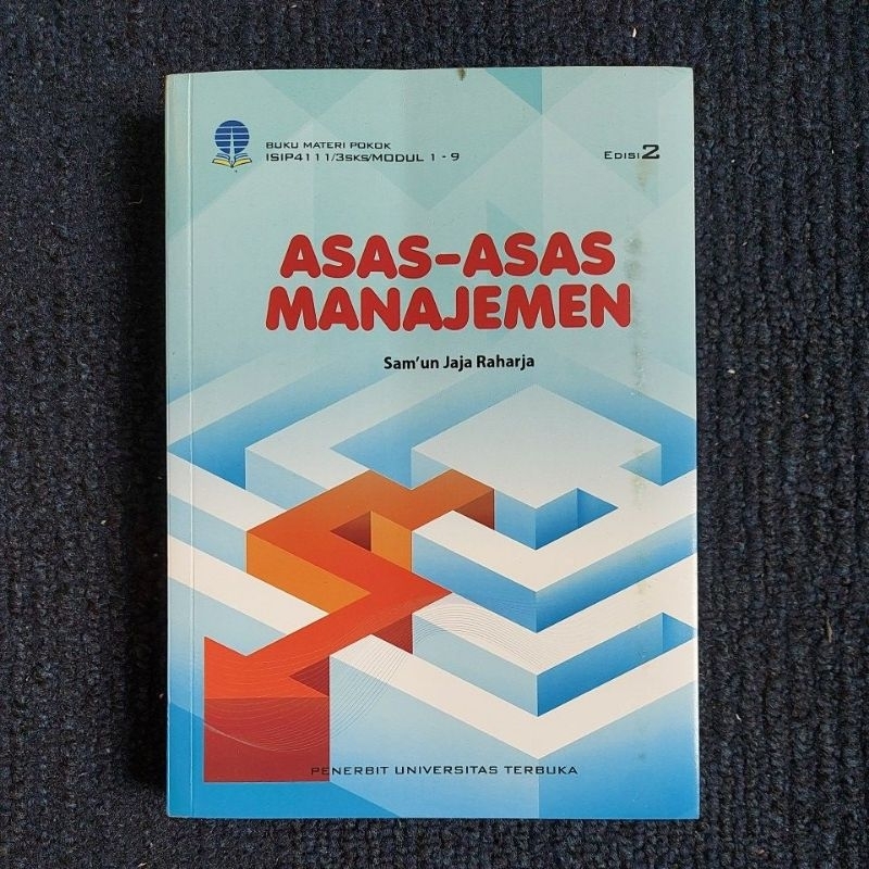 Jual Buku Asas Asas Manajemen - Sam'un Jaja Raharja ( original ) | Shopee Indonesia