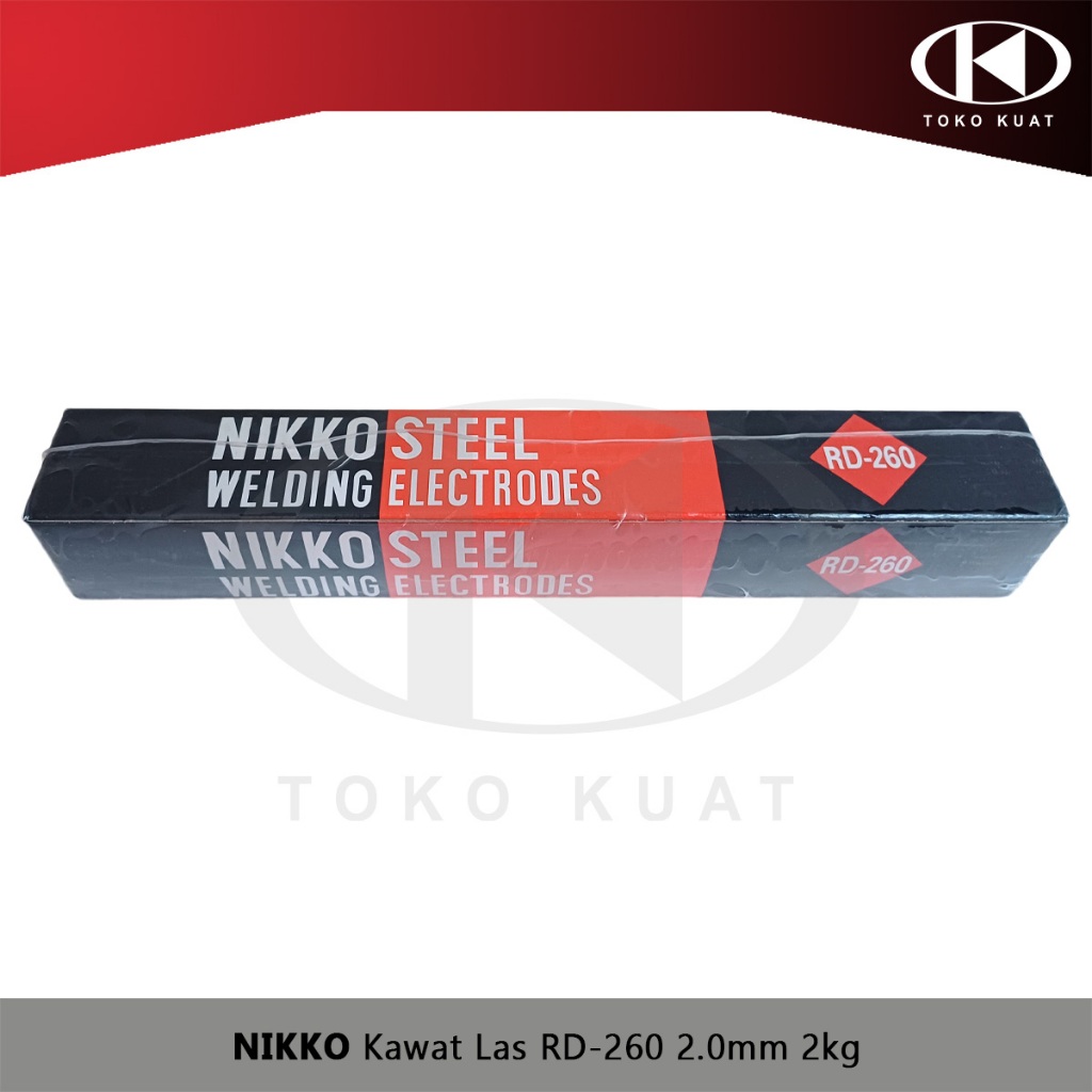 Jual Kawat Las 2.0mm x 300mm NIKKO RD 260 Welding Electrode 2KG AWS A5.1 E6013 | Shopee Indonesia