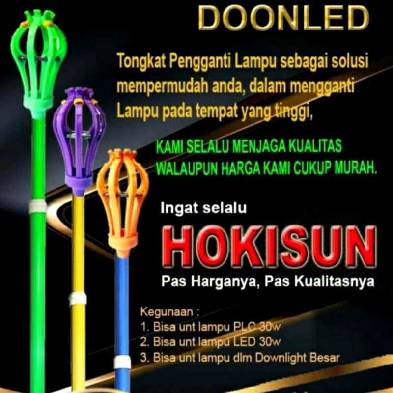 Jual Stik / Stik Tongkat Pengganti Lampu Hokisun 2 fase Doonled Panjang ...