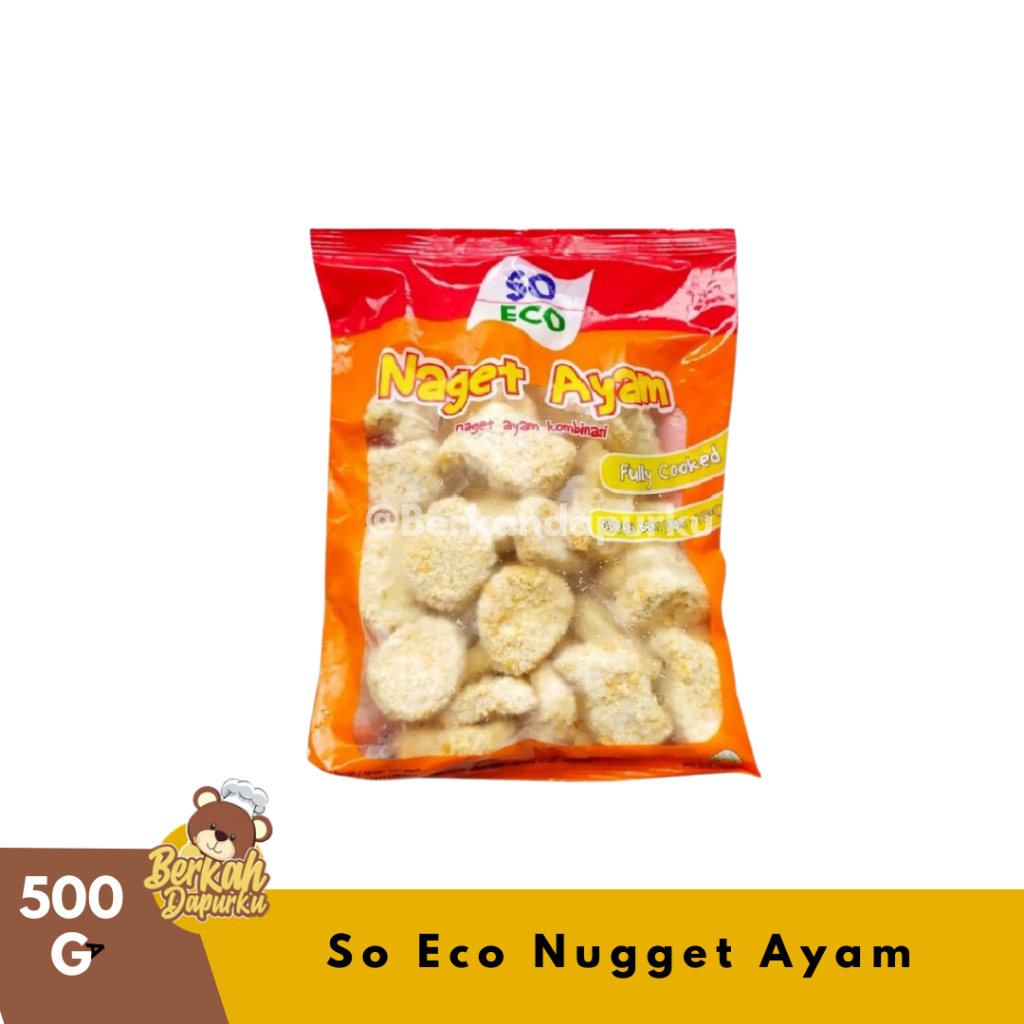 Jual So Eco Chicken Naget Nugget 500g By So Good Makanan Beku ...