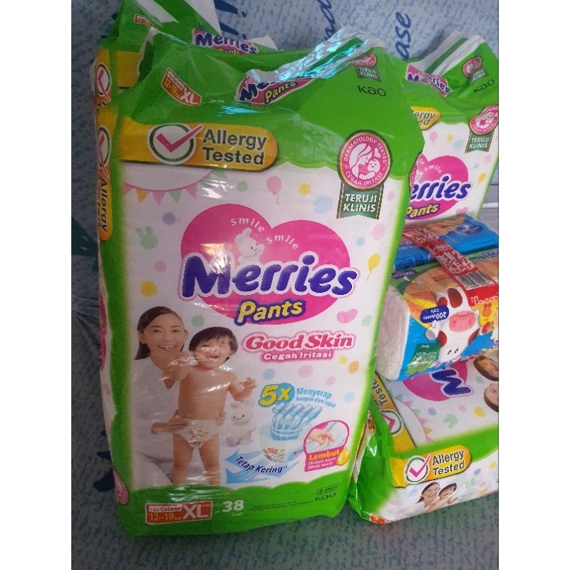 Jual Popok/ Mamy poko XL/L Marries XL 38/ Marries L44 promo murah ...