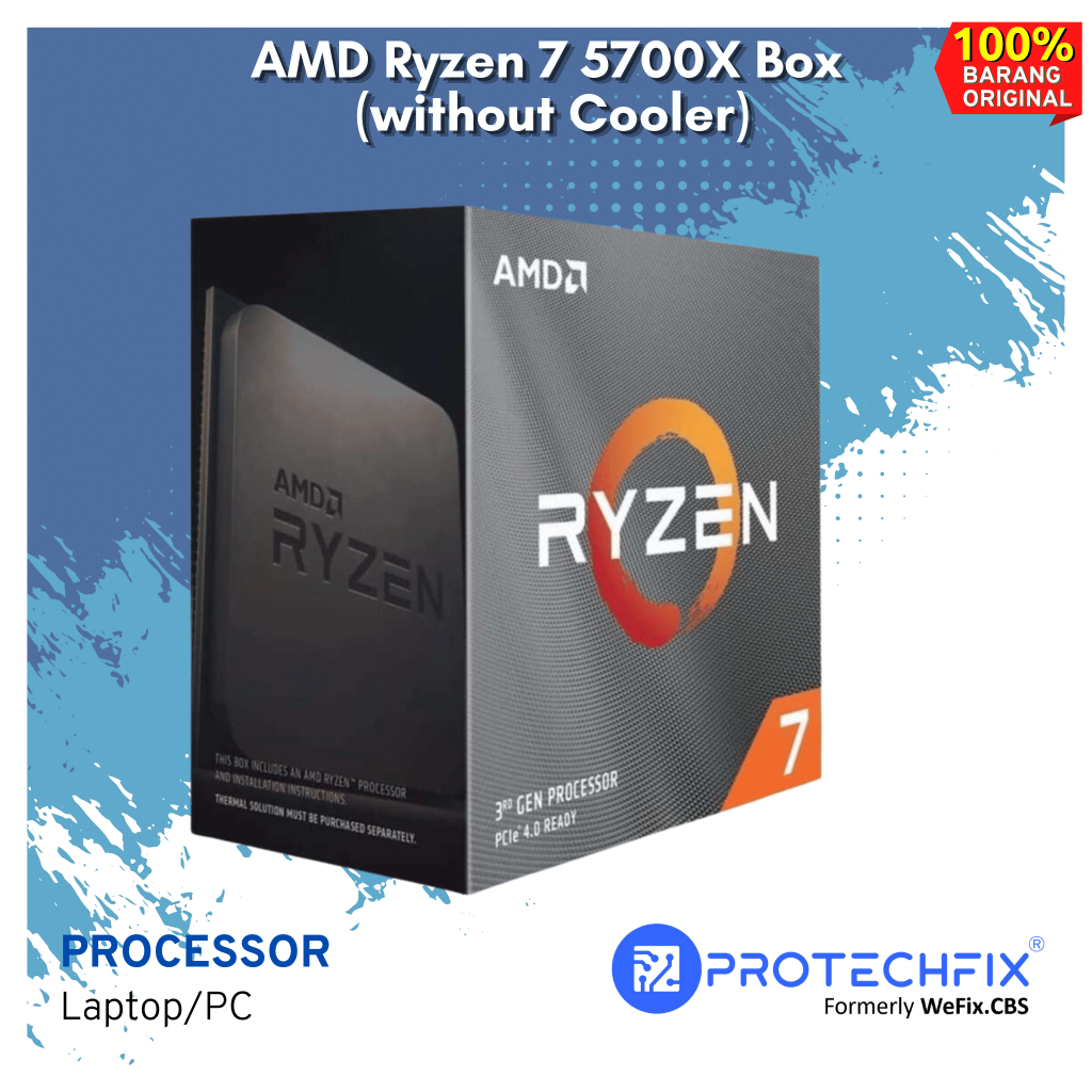 Jual Processor AMD Ryzen 7 5700X Box (without Cooler) | Shopee Indonesia