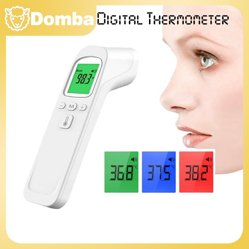 Jual Thermogun Termometer Suhu Tubuh Digital Termometer Inframerah Termometer Infrared Non ...
