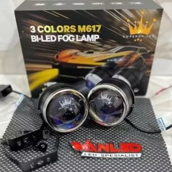 Jual Lampu Biled Foglamp 3 warna EMPEROR Bluelens 40W 3 color fog lamp ...