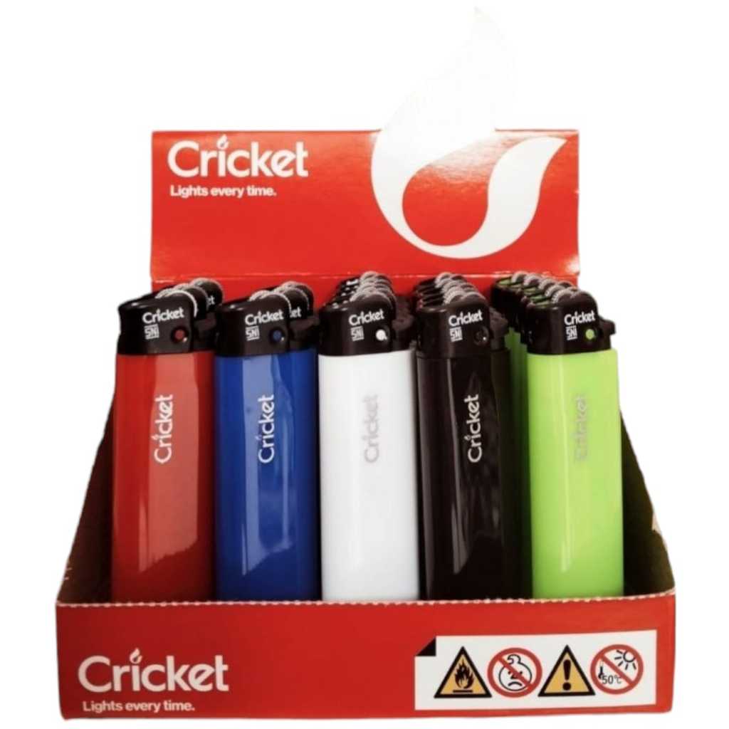 Jual Cricket Original Korek Api 1box @25pcs | Shopee Indonesia