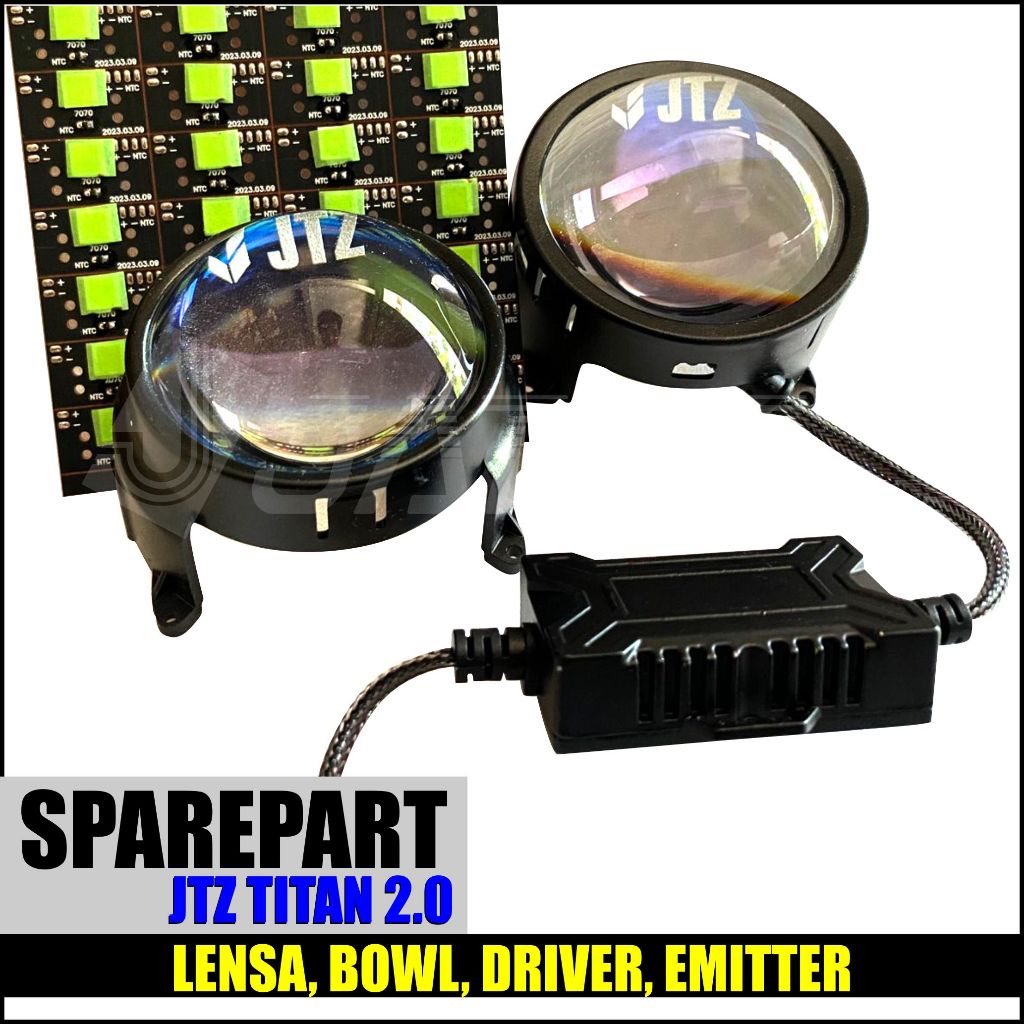Jual Sparepart Biled JTZ Titan 2.0 ( Driver, Bowl, Emitter, Lensa ...