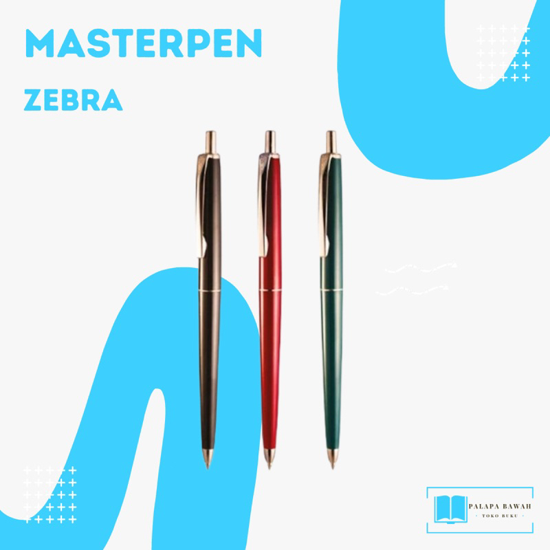 Jual ZEBRA Masterpen Pulpen Pena 0.7mm Retractable Ballpoint Pen Classic Design Alat Tulis ...
