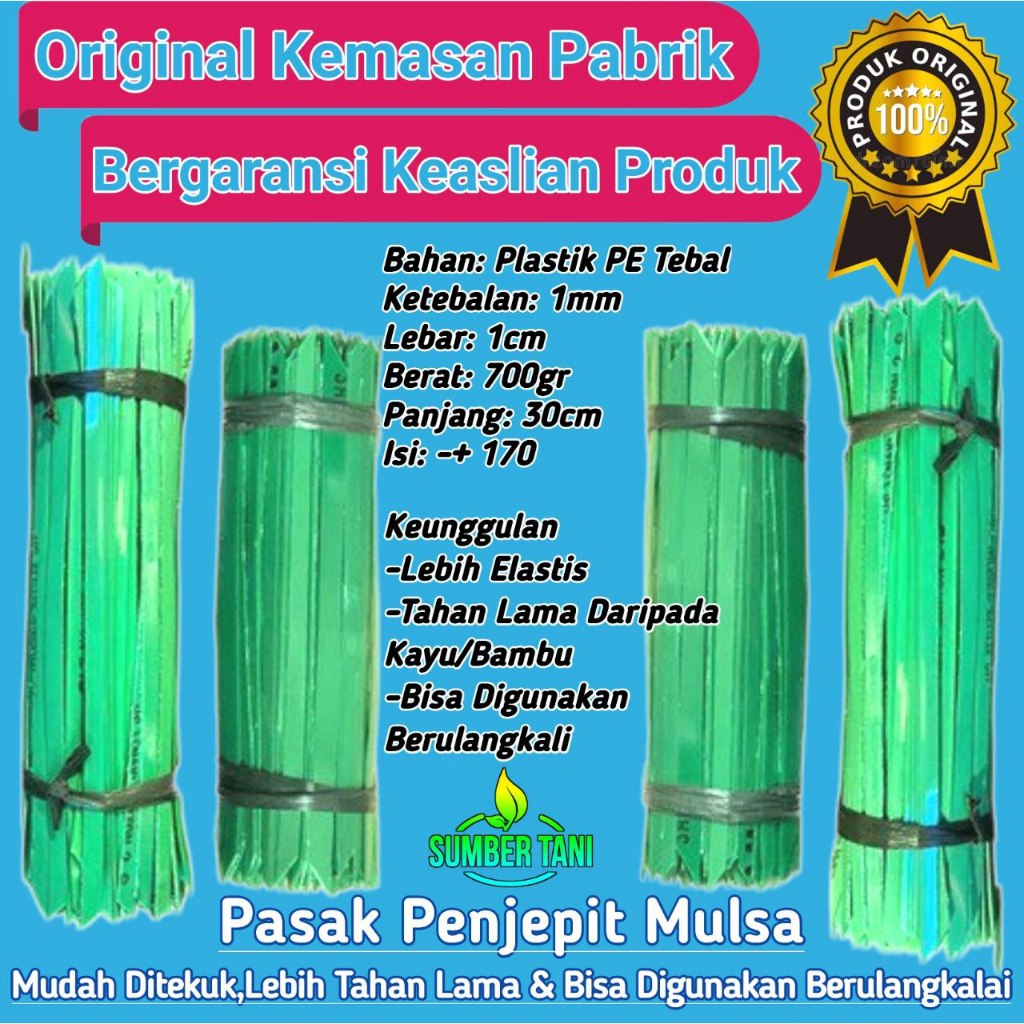 Jual Sujen Pasak Mulsa | Penjepit Mulsa Tahan Rayap Tebal 1kg 30cm ...