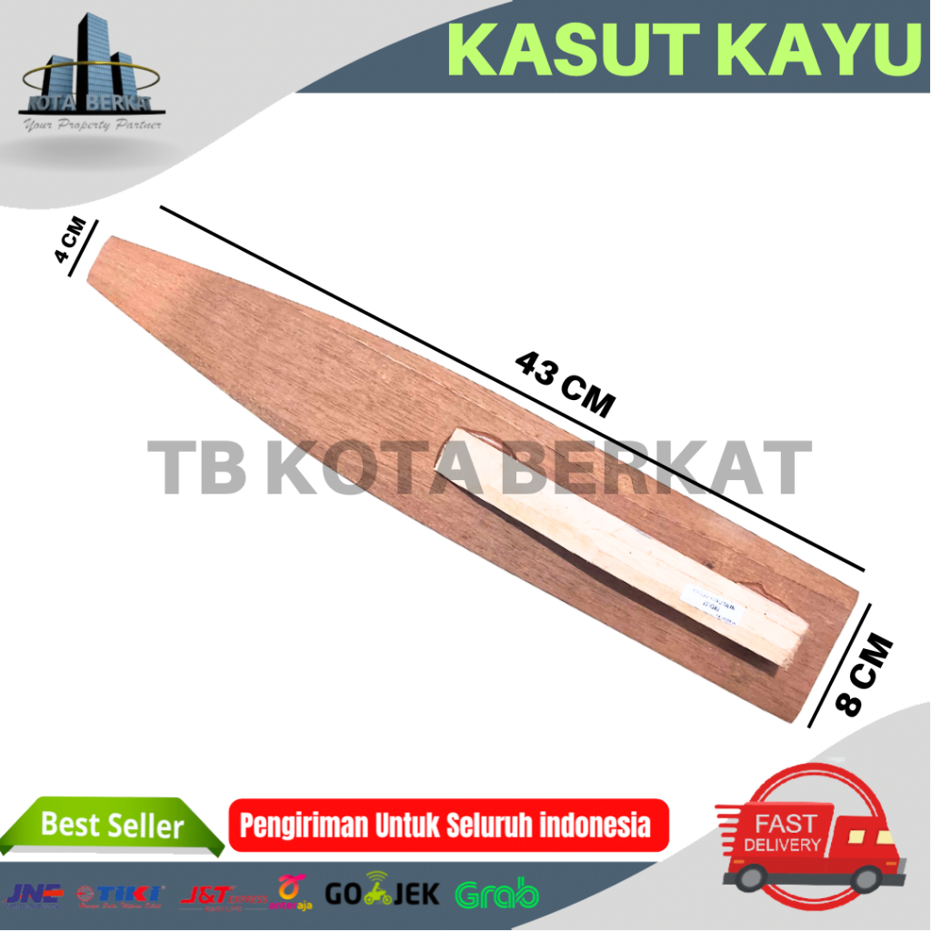 Jual KASUTAN KAYU / CENTONG SEMEN KAYU / KASUT KAYU | Shopee Indonesia