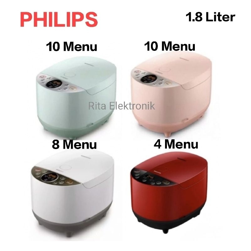 Jual Magic Com Digital 1.8 Liter Philips HD 4515 Panci Batu Alam ...