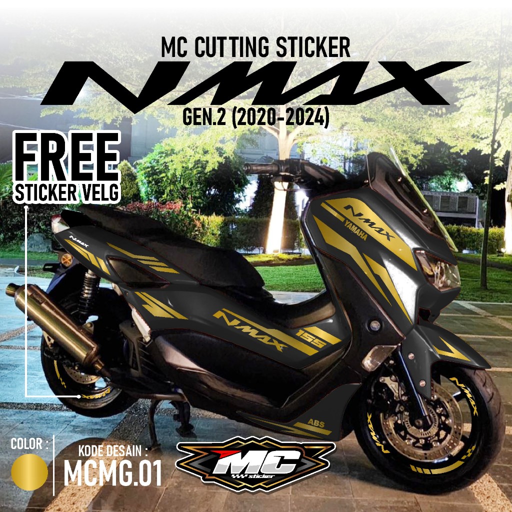 Jual MC Aksesoris Motor Yamaha Nmax New 2020 2021 2022 2023 2024 Free ...