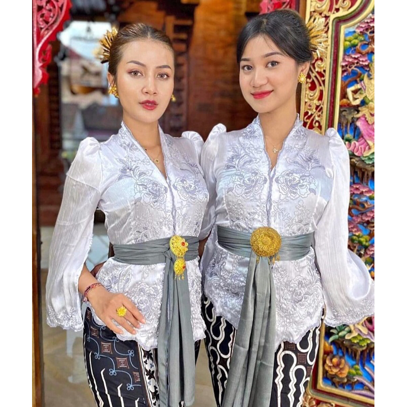 Jual [COD] Kebaya silky jadi// kebaya bali jadi kebaya bali terbaru ...