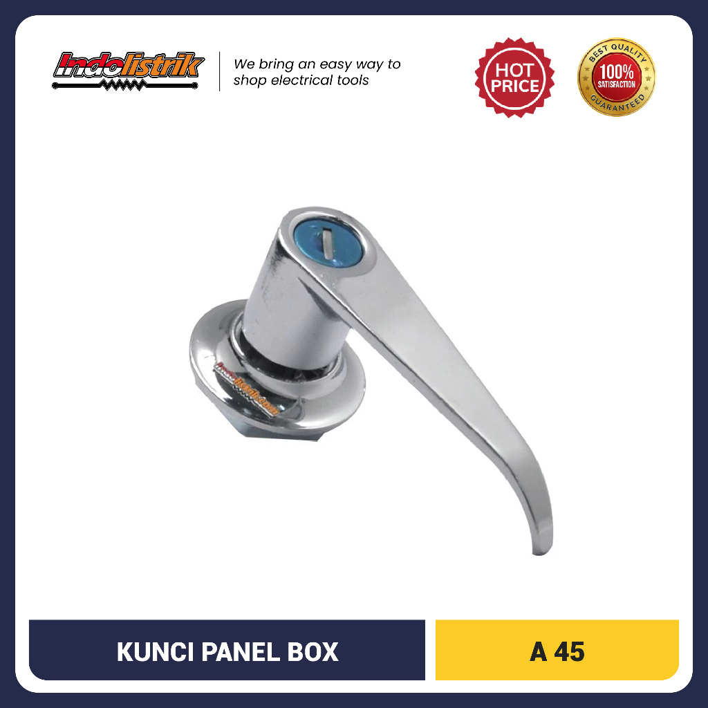 Jual Haitan Kunci Panel Box A 45 Gagang Handle Panjang | Shopee Indonesia