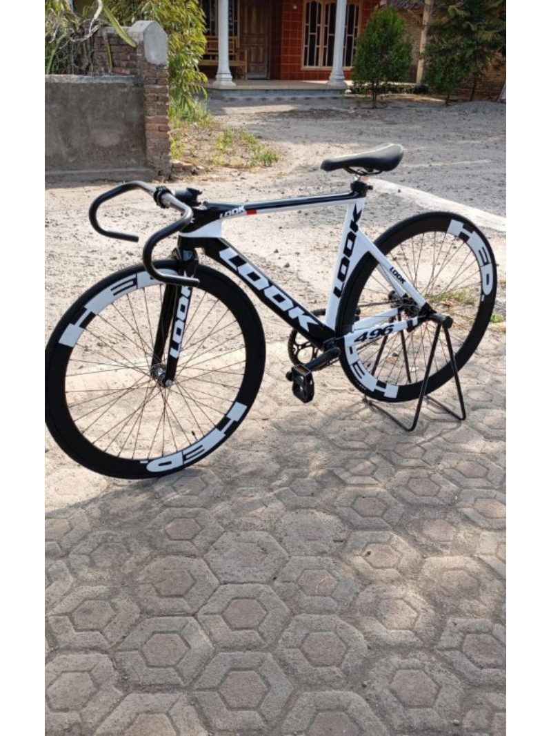 Jual sepeda fixie LOOK custom | Shopee Indonesia