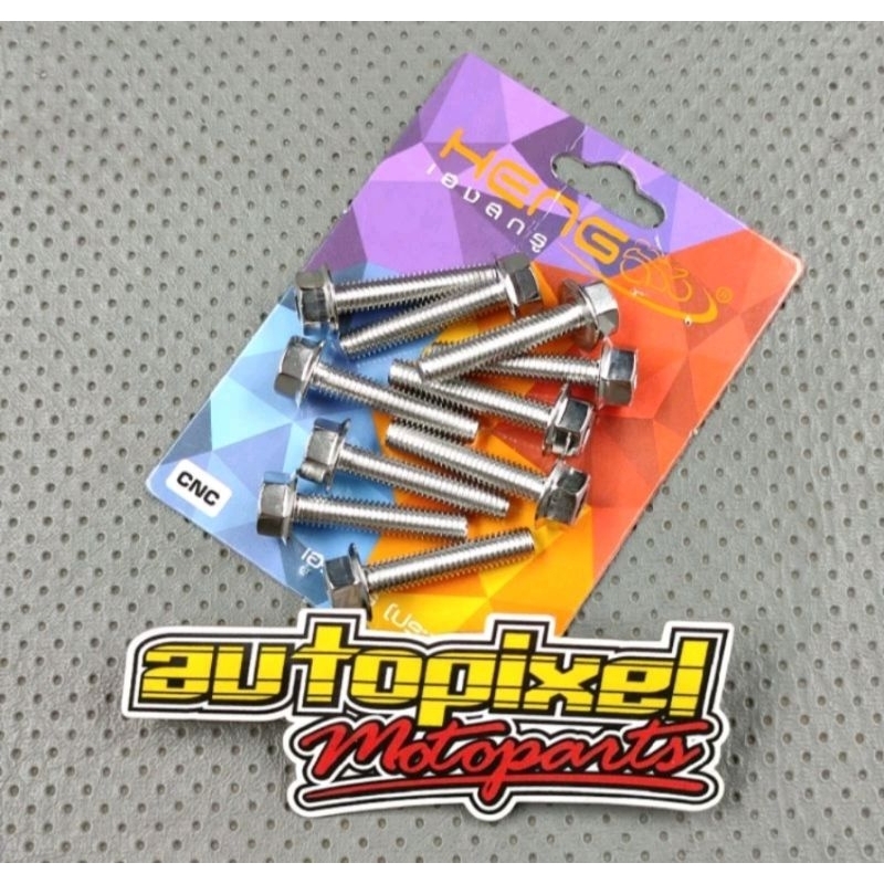 Jual Probolt baut drat 10 panjang 3.5cm stainless 2kunci m6x35 heng thailand | Shopee Indonesia