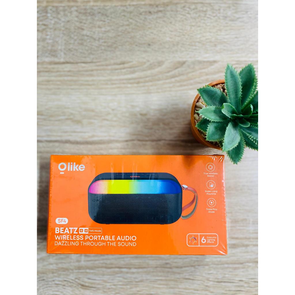 Jual OLIKE SF4 Speaker Bluetooth Dazzling Through The Sound TWS Mode ...