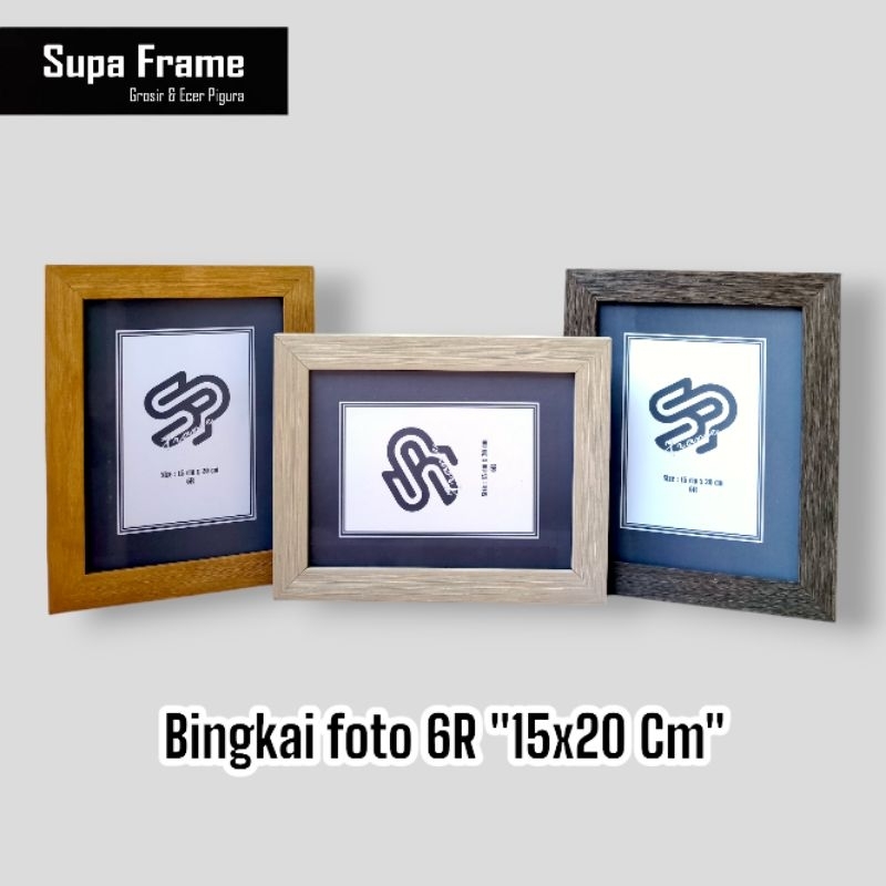 Jual Bingkai Foto 6R 15x20cm / Frame foto / Pigura foto | Shopee Indonesia