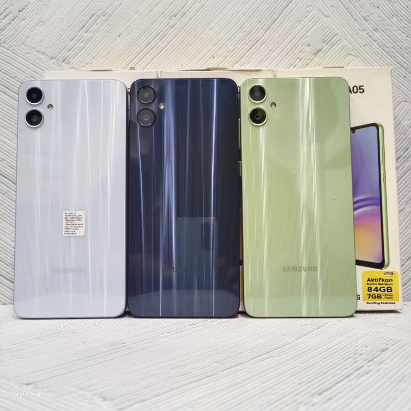 Jual Samsung A05 6/128 4/128 4/64 GB Handphone Second Bekas Fullset ...