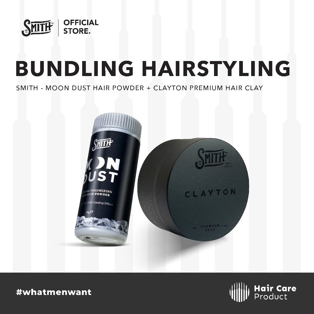 Jual Smith Men Supply - Moon Dust + Clayton / Hair Powder / | Shopee ...