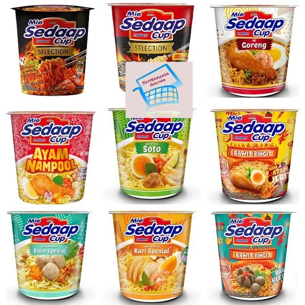 Jual MIE SEDAAP CUP ALL VARIANT | Shopee Indonesia