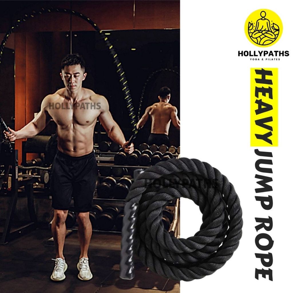 Jual Tali Skipping Jump Rope Heavy Power Training / Jump Rope 1kg ...