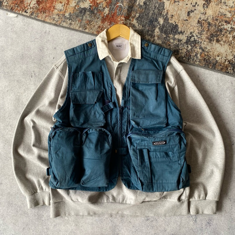 Jual Rompi Vest Photographer Second Multipocket | Shopee Indonesia