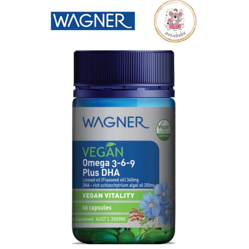 Jual Wagner Vegan Omega 3-6-9 Plus DHA 60 Capsules | Shopee Indonesia