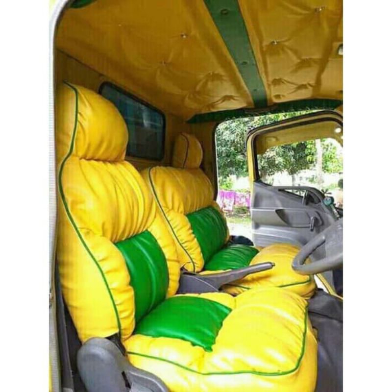 Jual sarung jok mobil truk model sofa canter, Ragasa, Elf giga, Elf ...