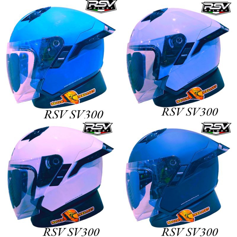 Jual HELM RSV SV300 SOLID SNI-DOT | Shopee Indonesia