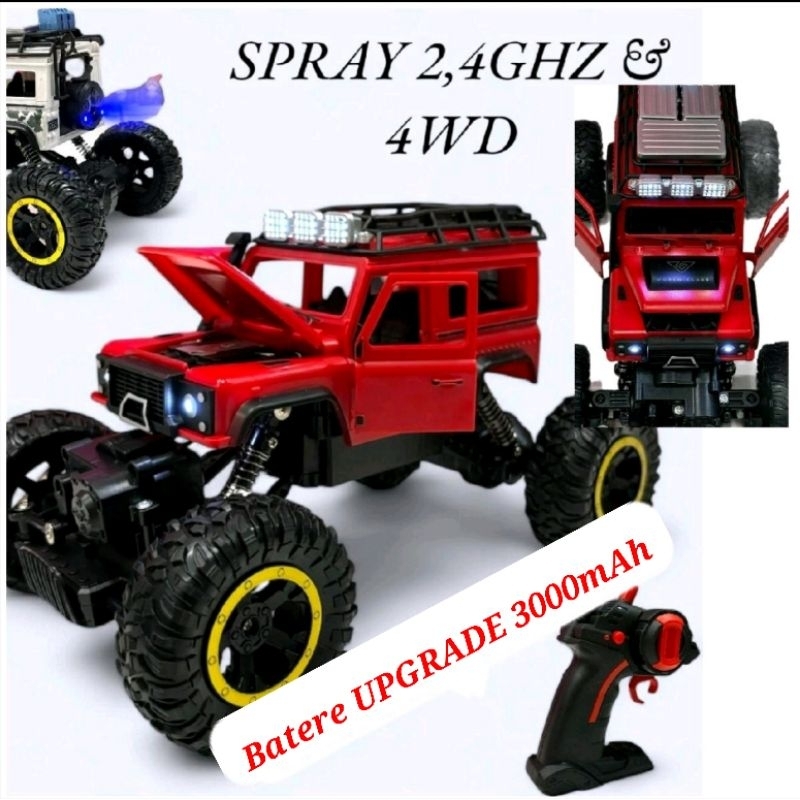 Jual Mobil Remote Kontrol 4WD Metal ALLOY 2,4Ghz Batere Durasi Lama ...
