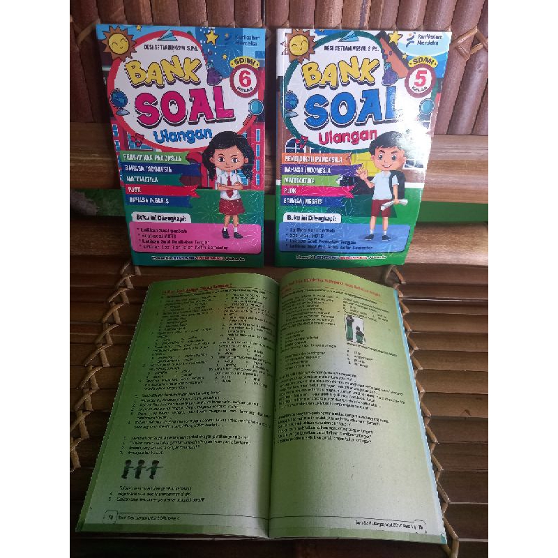 Jual Buku Bank Soal Ulangan Kelas 1 - 6 SD Kurikulum Merdeka Soal HOTS Best Seller | Shopee ...