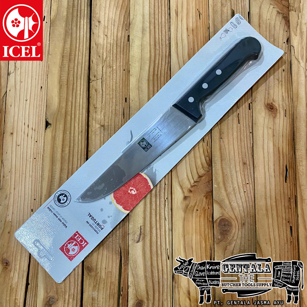 Jual Pisau ICEL, Butcher Knife 18cm POM Handle, Pisau Potong Daging dan Sembelih | Shopee Indonesia