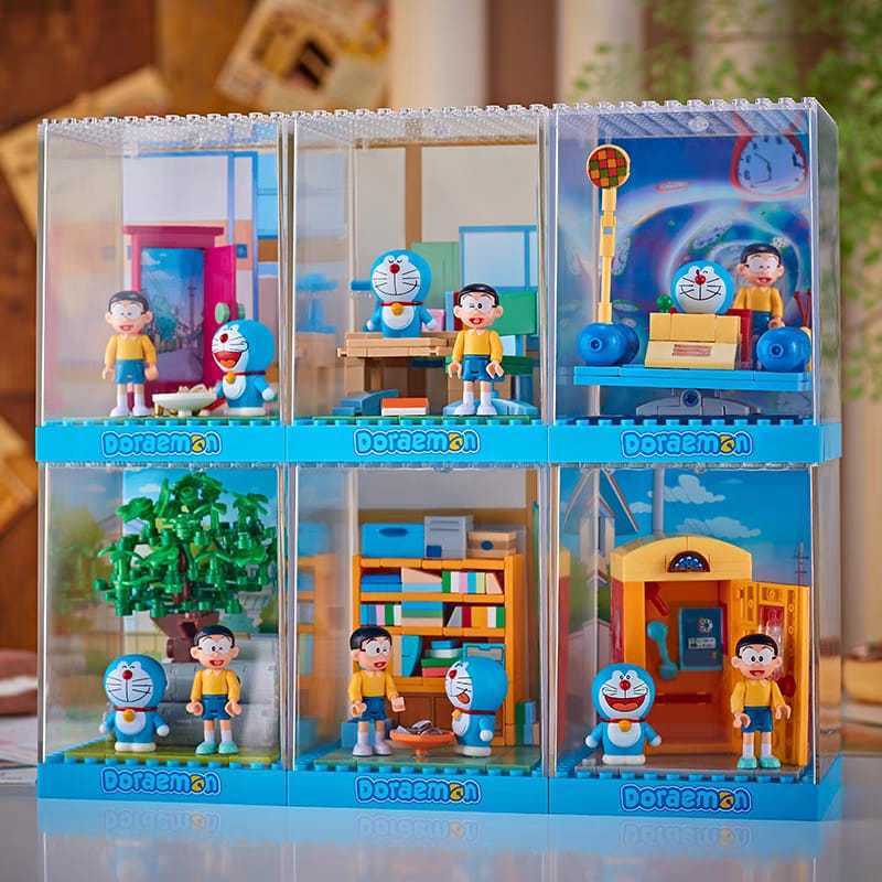 Jual Mainan Brick Balody Doraemon World Dunia Doraemon 3D DIY Toys Blok ...