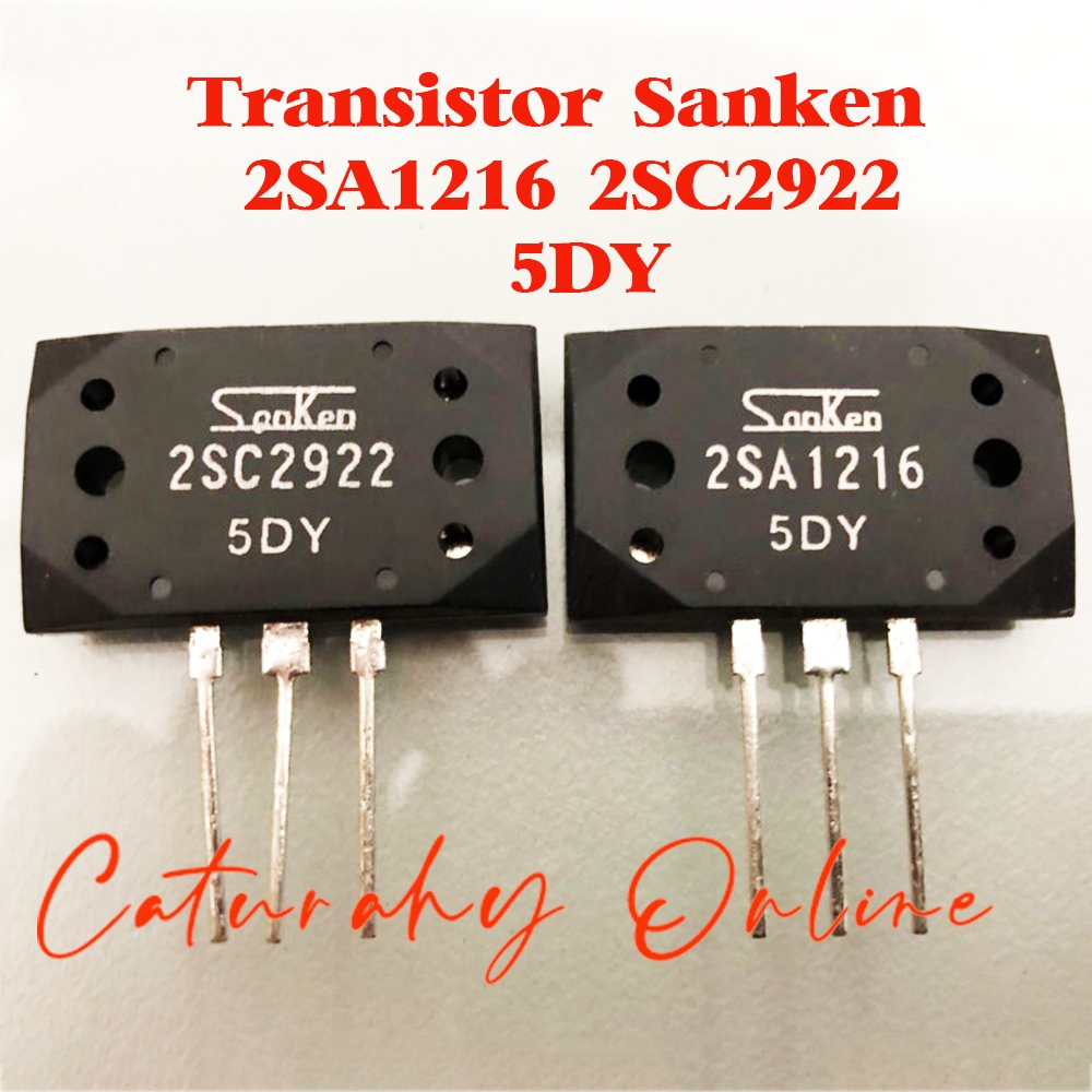 Jual Transistor Sanken 2SA1216 2SC2922 5DY transistor sanken | Shopee Indonesia