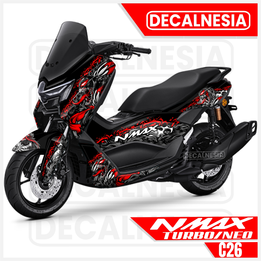 Jual Stiker Decal Motor Nmax Turbo Neo S 2024 Full Body Sticker Variasi ...