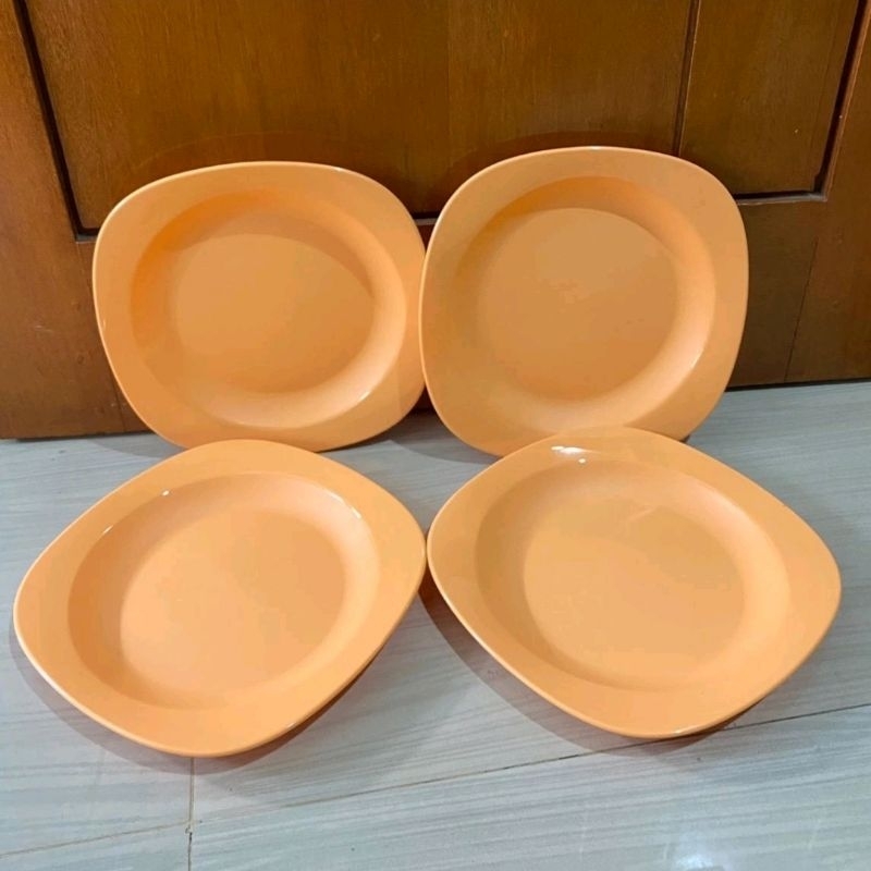 Jual Blossom plate 4pcs piring tupperware | Shopee Indonesia