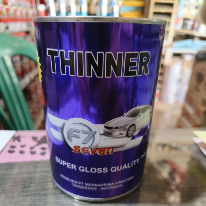 Jual Thinner F7 Ungu HG kemasan kaleng | Shopee Indonesia
