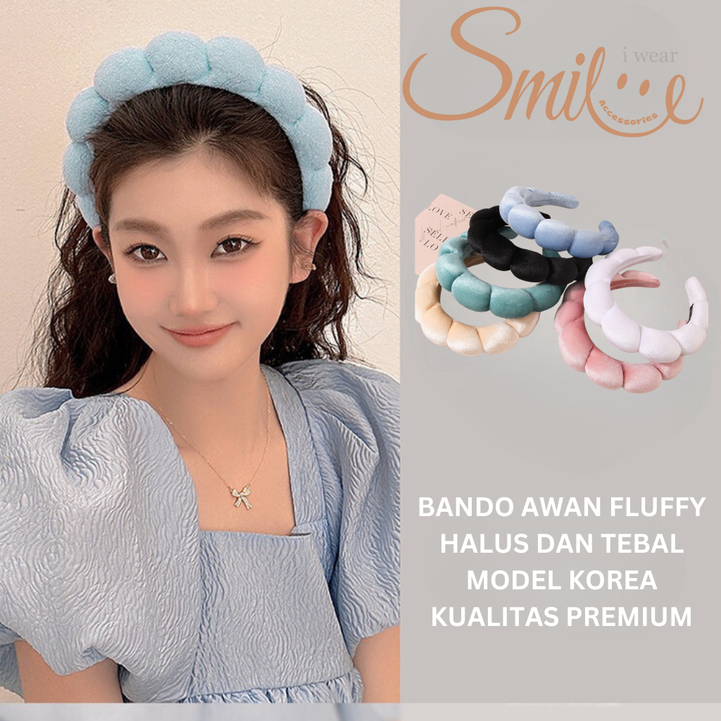 Jual IWS BANDO TEBAL AWAN/BANDO FLUFFY AWAN/BANDO SHELL KOREA/BANDO ...