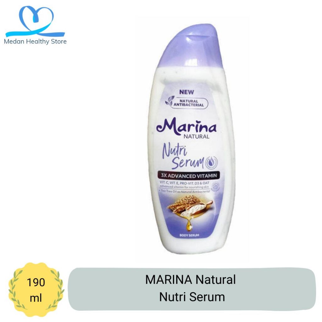 Jual MARINA Natural Body Serum - Nutri Serum 190 ml | Shopee Indonesia