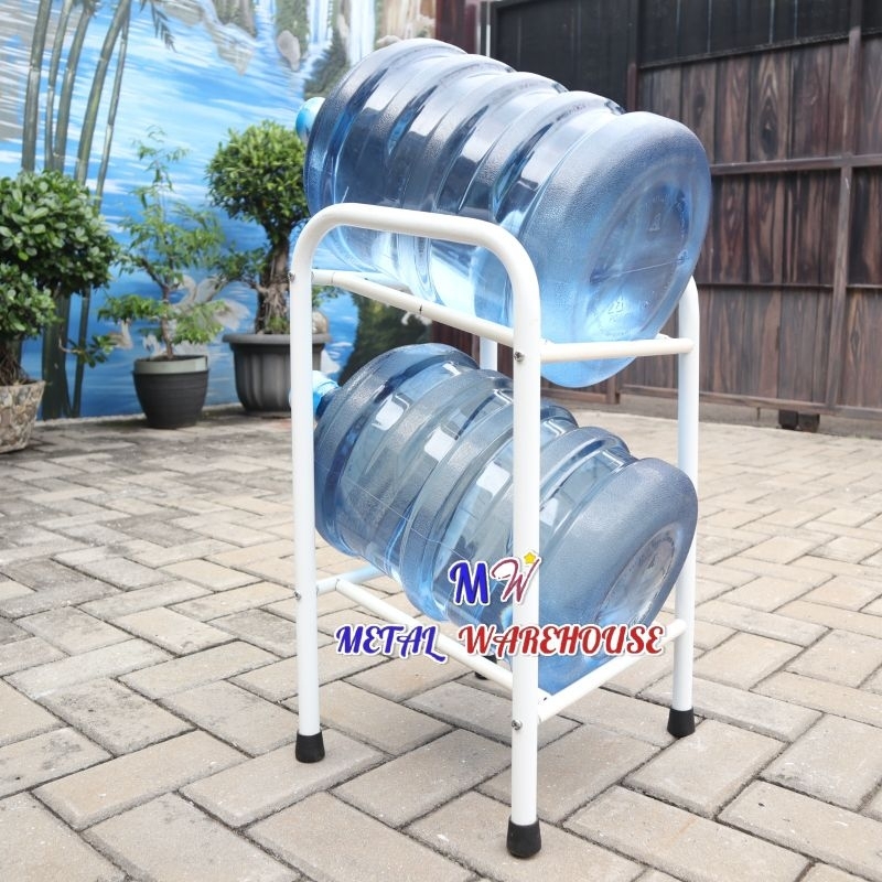 Jual Rak Galon Susun 3 Tempat Galon Susun Putih | Shopee Indonesia
