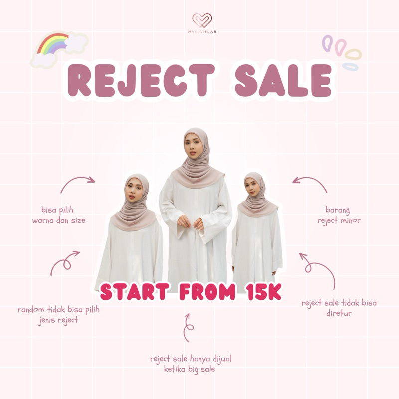 Jual REJECT SALE | Ainun Malay | Hijab Segiempat Malay Jumbo | Shopee ...