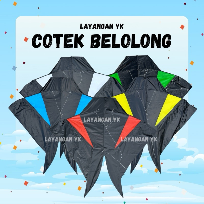 Jual Layangan Cotek Blolong Bali 1 Meter - Layangan YK | Shopee Indonesia