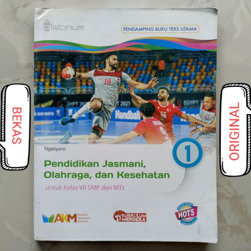 Jual Buku PJOK PENJAS PENJASKES PENJASORKES Pendidikan Jasmani Olahraga dan Kesehatan Kelas VII ...