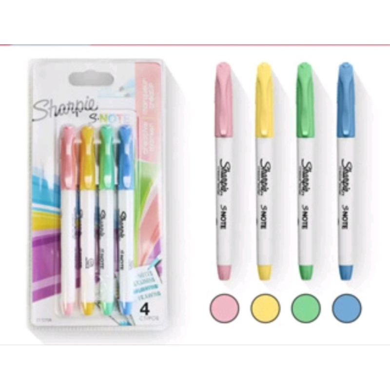 Jual Sharpie S-Note Marker & Highlighter | Shopee Indonesia